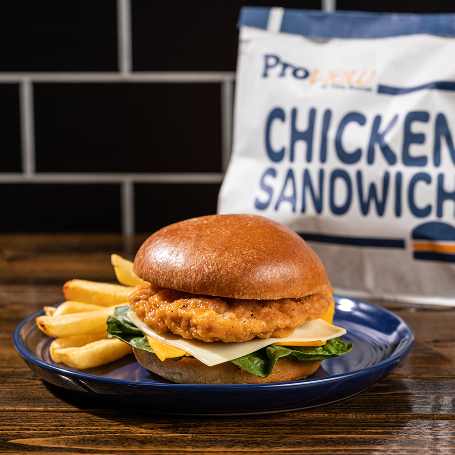 Whole Grain Breaded Spicy Fillet with Foil Bags - ProView Foods by ...