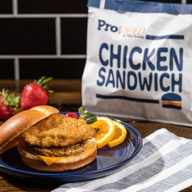 Whole Grain Breaded Savory Breakfast Fillet (W) - ProView Foods by ...