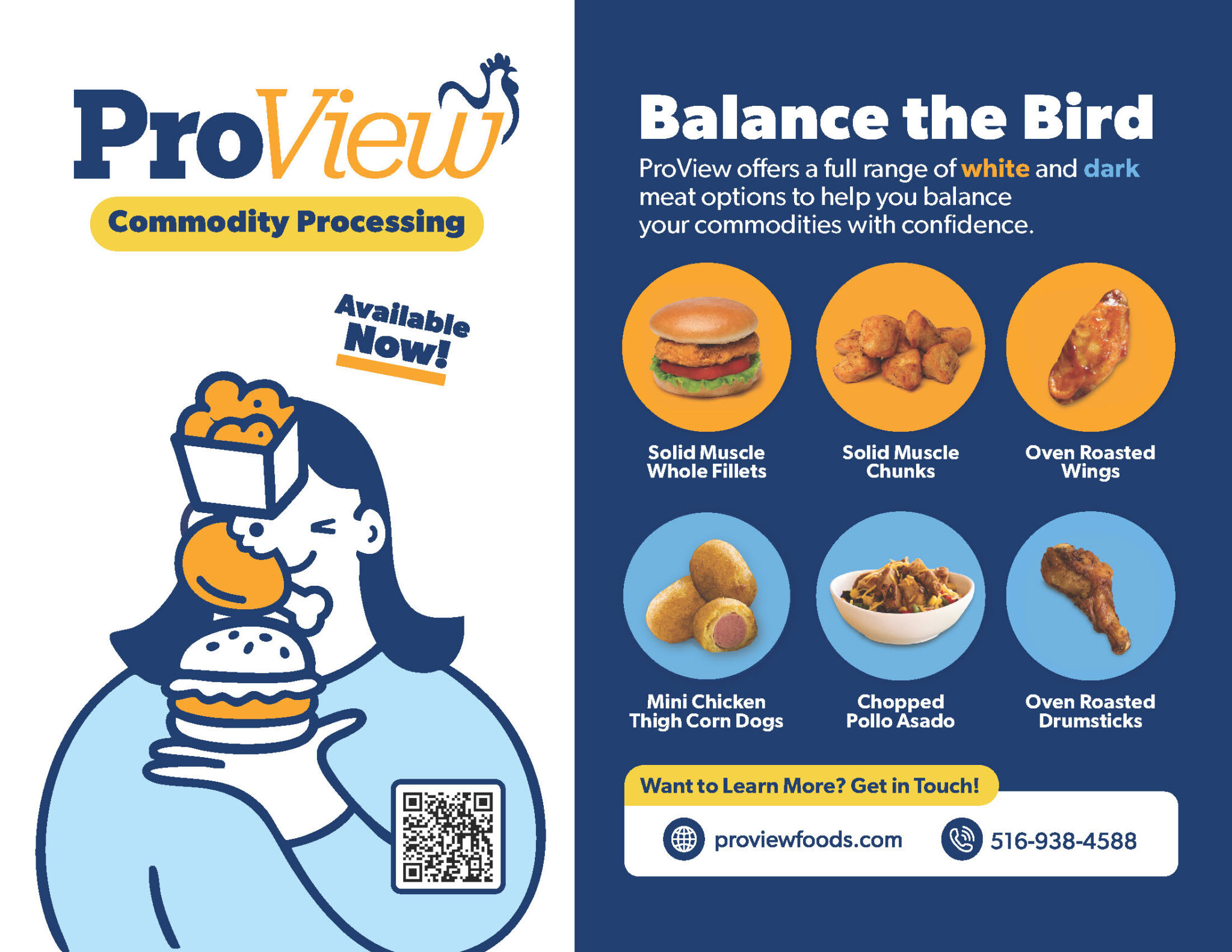 BALANCE THE BIRD FLYER - ProView Foods by Tasty Brands