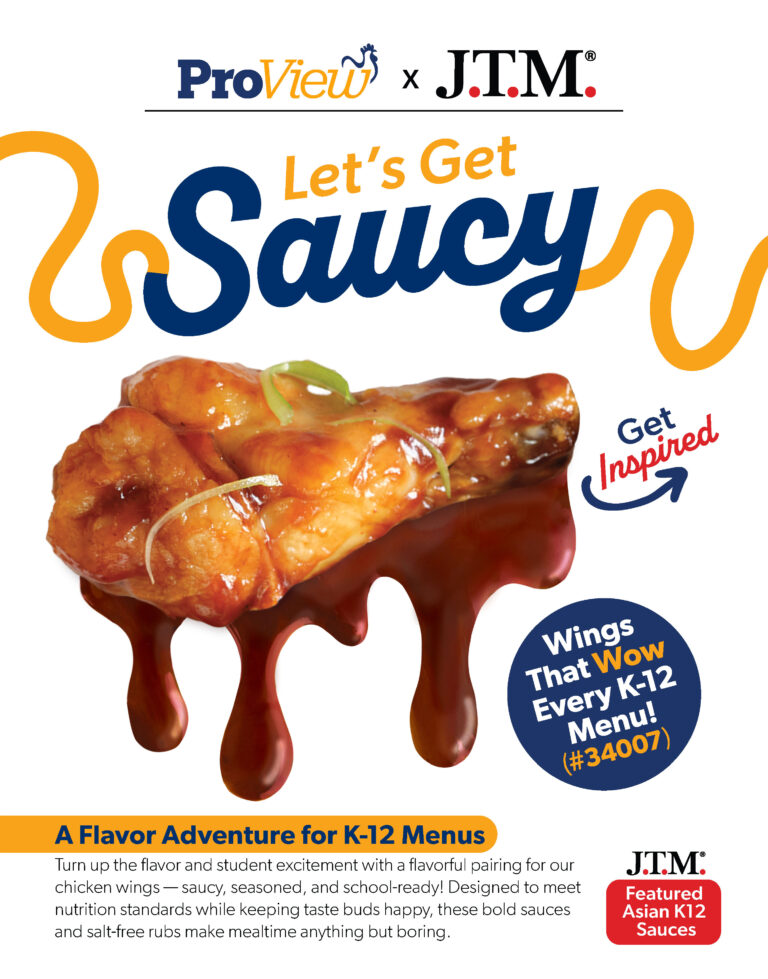 LET'S GET SAUCY FLYER - ProView Foods by Tasty Brands